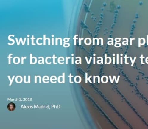 Biotium | Switching from agar plates to v-PCR for bacteria viability ...